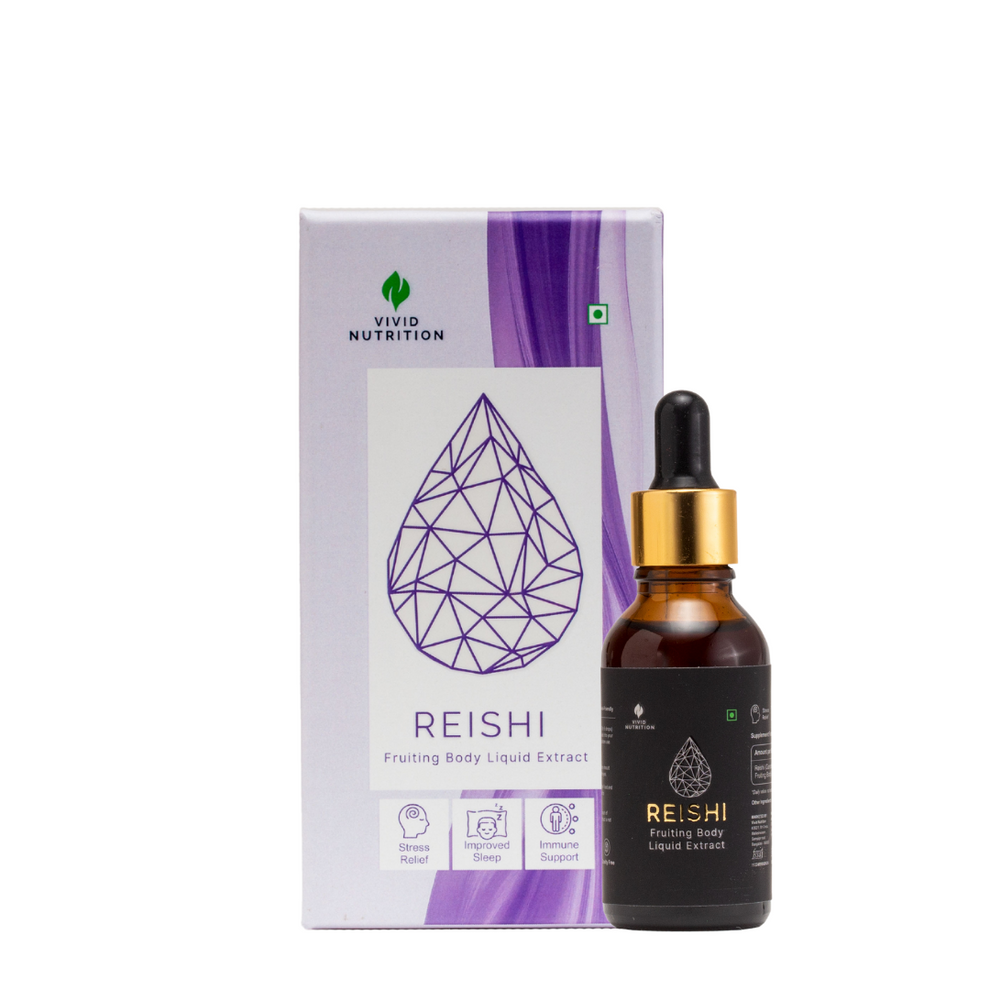 Reishi Liquid Extract | Liquid Tincture | 30ml | Relaxation – Vivid ...